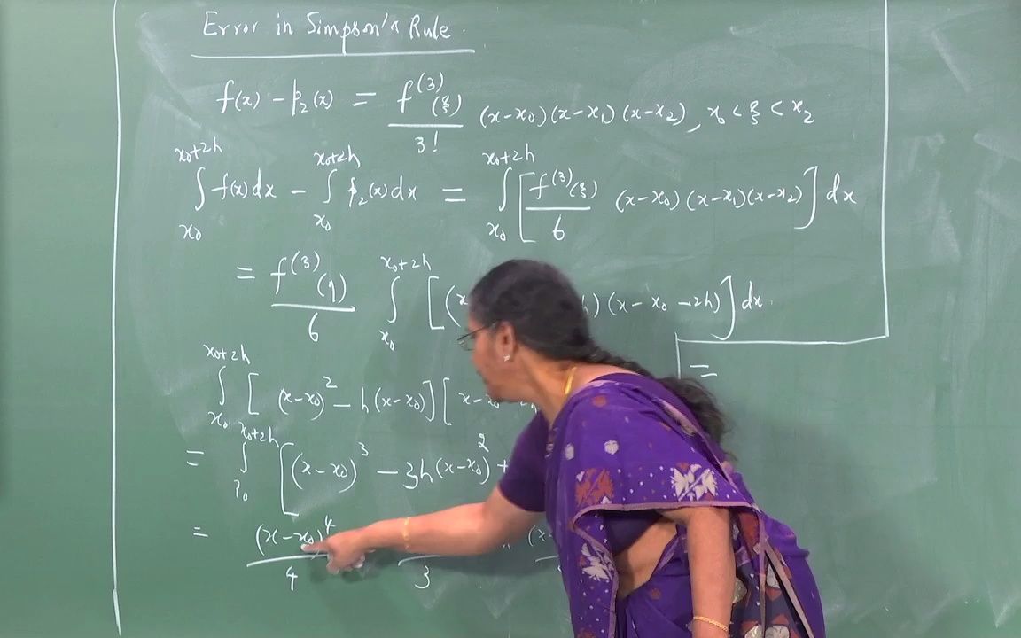 ...数值分析Lecture 14 数值积分 - 3 梯形规则中辛普森规则组合的错误
