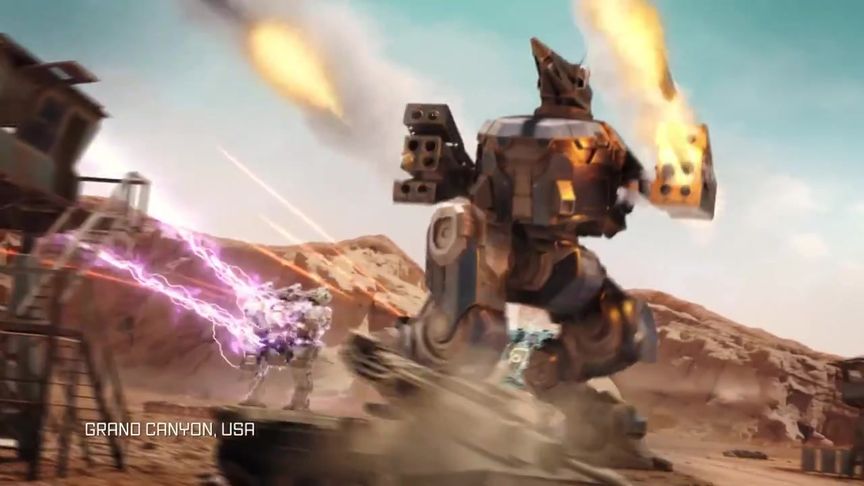 战争机器人游戏-War Robots:官方宣传视频效果如同电影大片