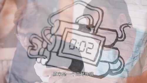 画在纸上的小人活了过来还发生了一场激烈战争真是不可思议