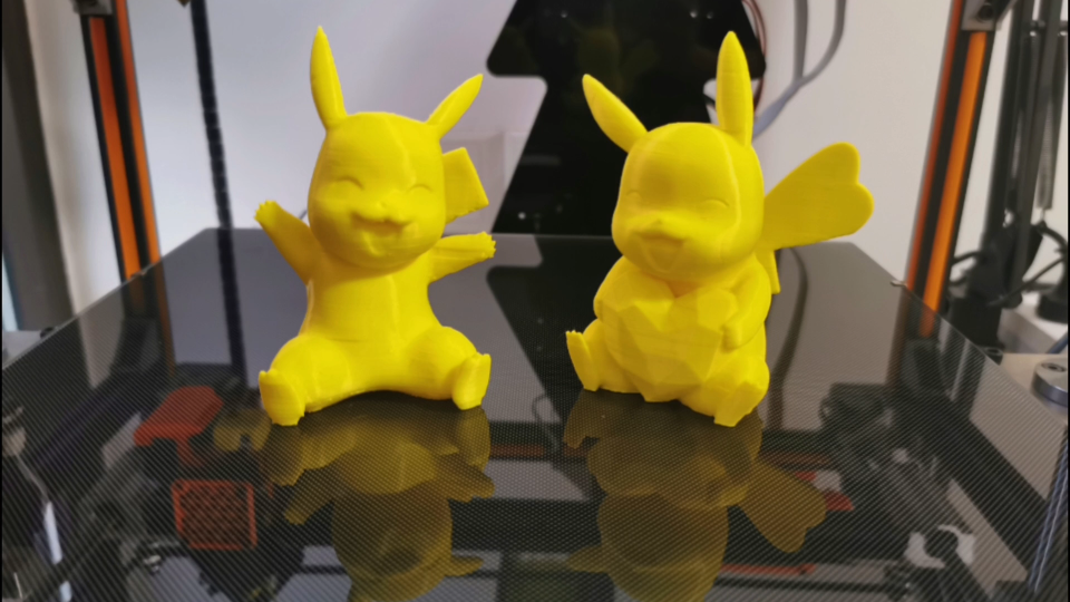 3D打印新手上路——皮卡丘也要成双成对