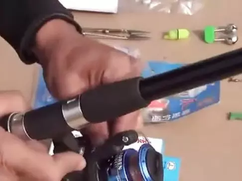 海竿的组装及使用