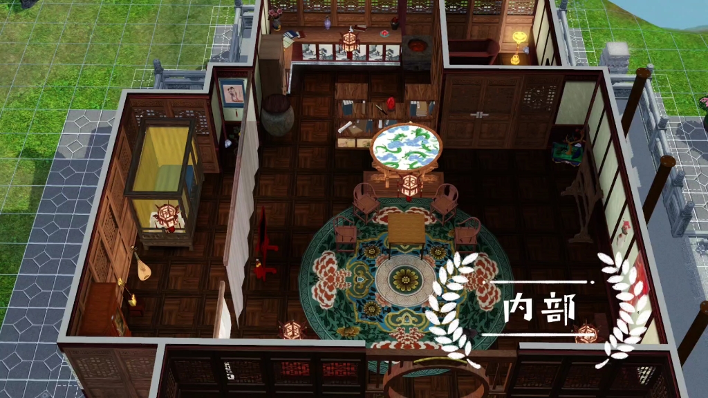 【模拟人生3】【原神】尘歌壶负荷太低?来模拟人生建尘歌壶!