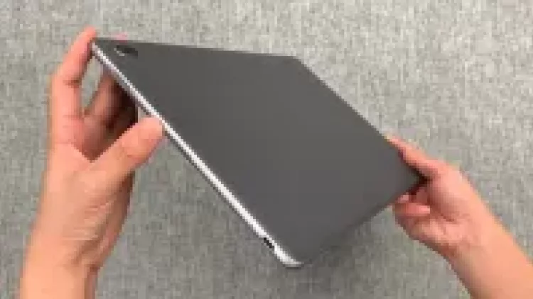 网上买了台华为MateBook E开箱:我滴天,这电脑居然没键盘?