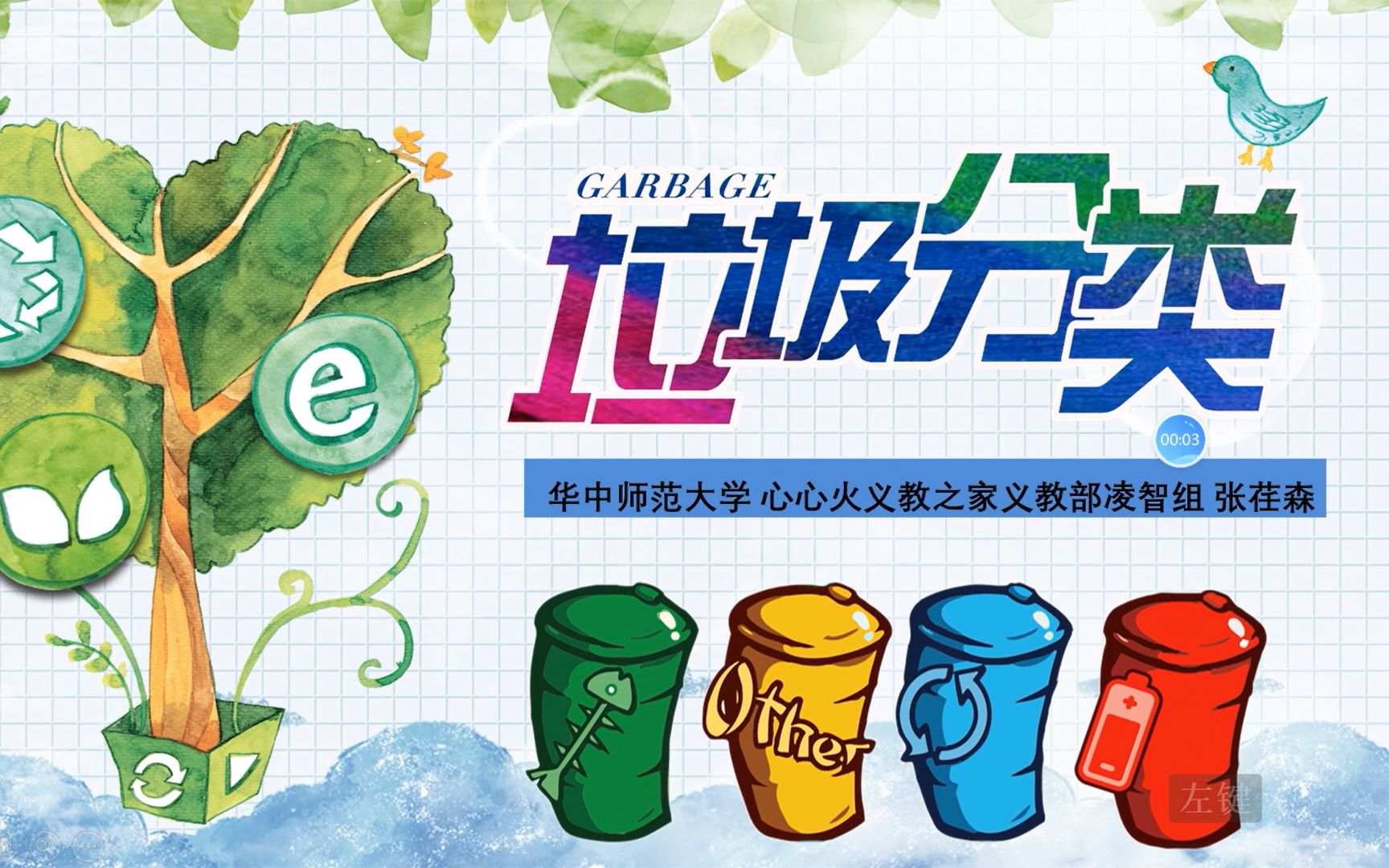 垃圾分类——厨余垃圾与可回收物