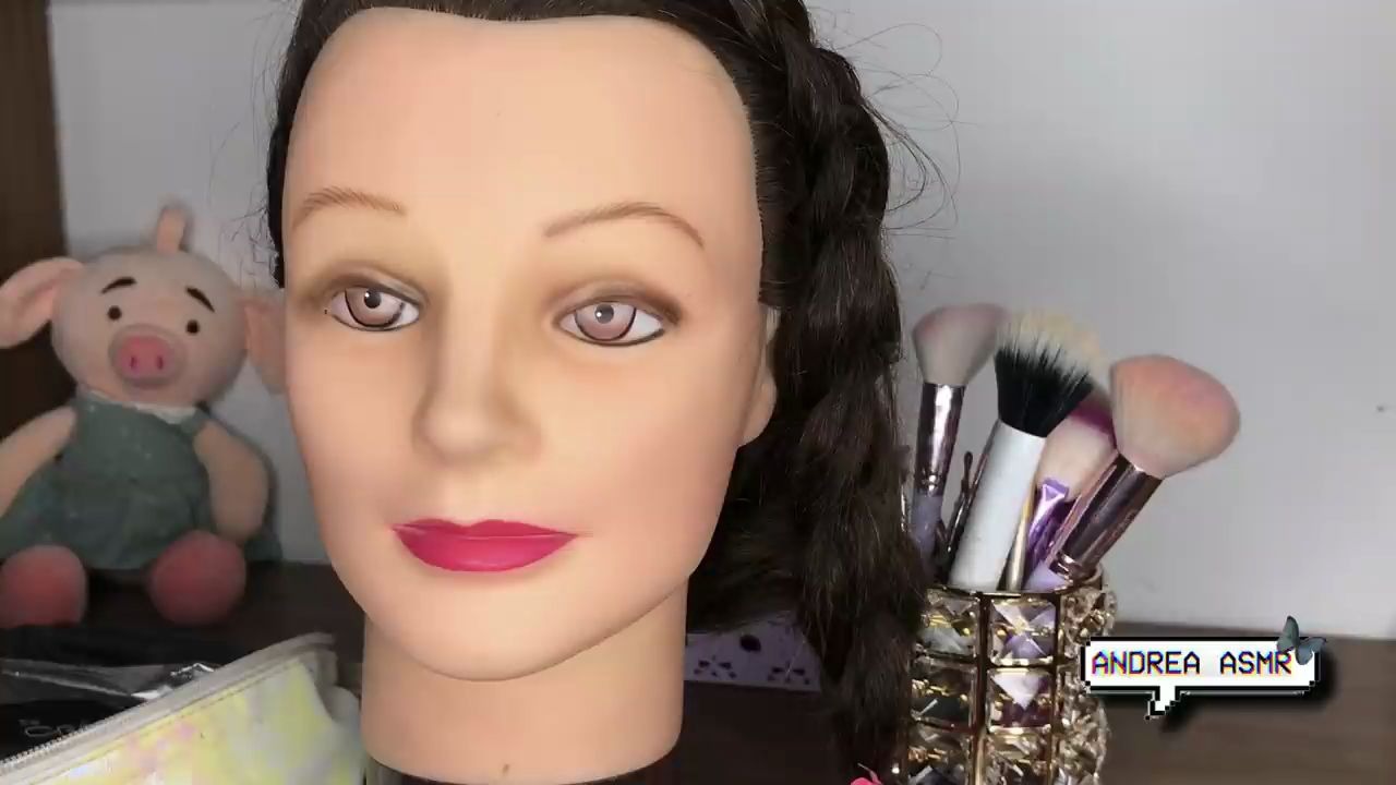 【Andrea 助眠】给假人化妆