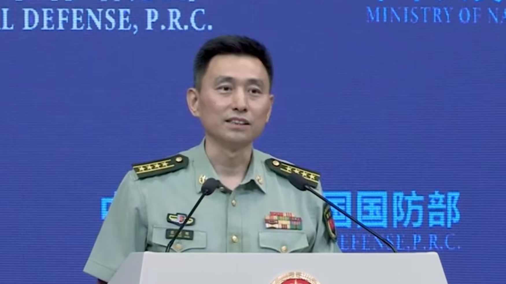 这支短片为什么登上国防部记者会?