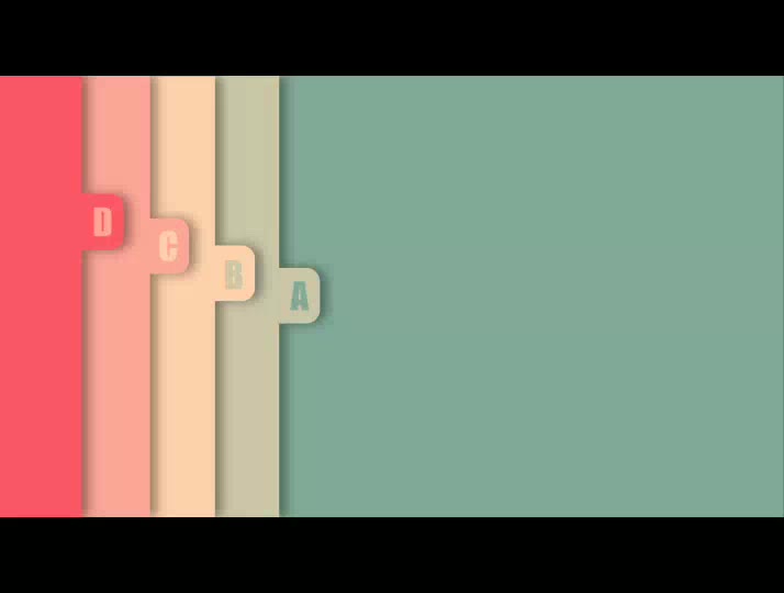 PPT学习 之 滑动文件夹效果