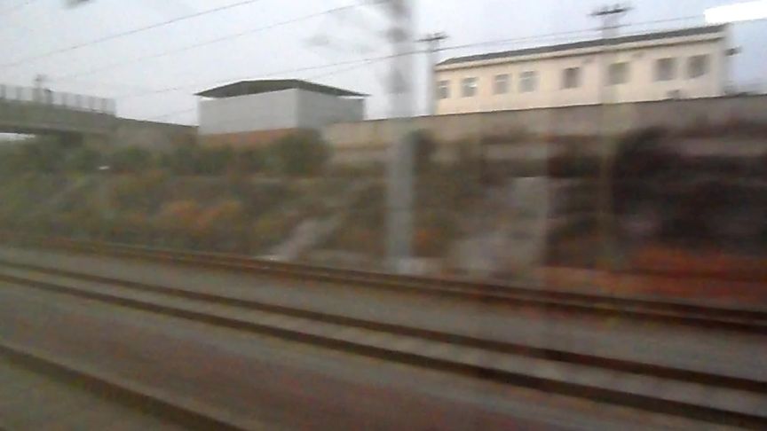 福建江西大通道向莆铁路,列车过抚州北站开往南昌方向。