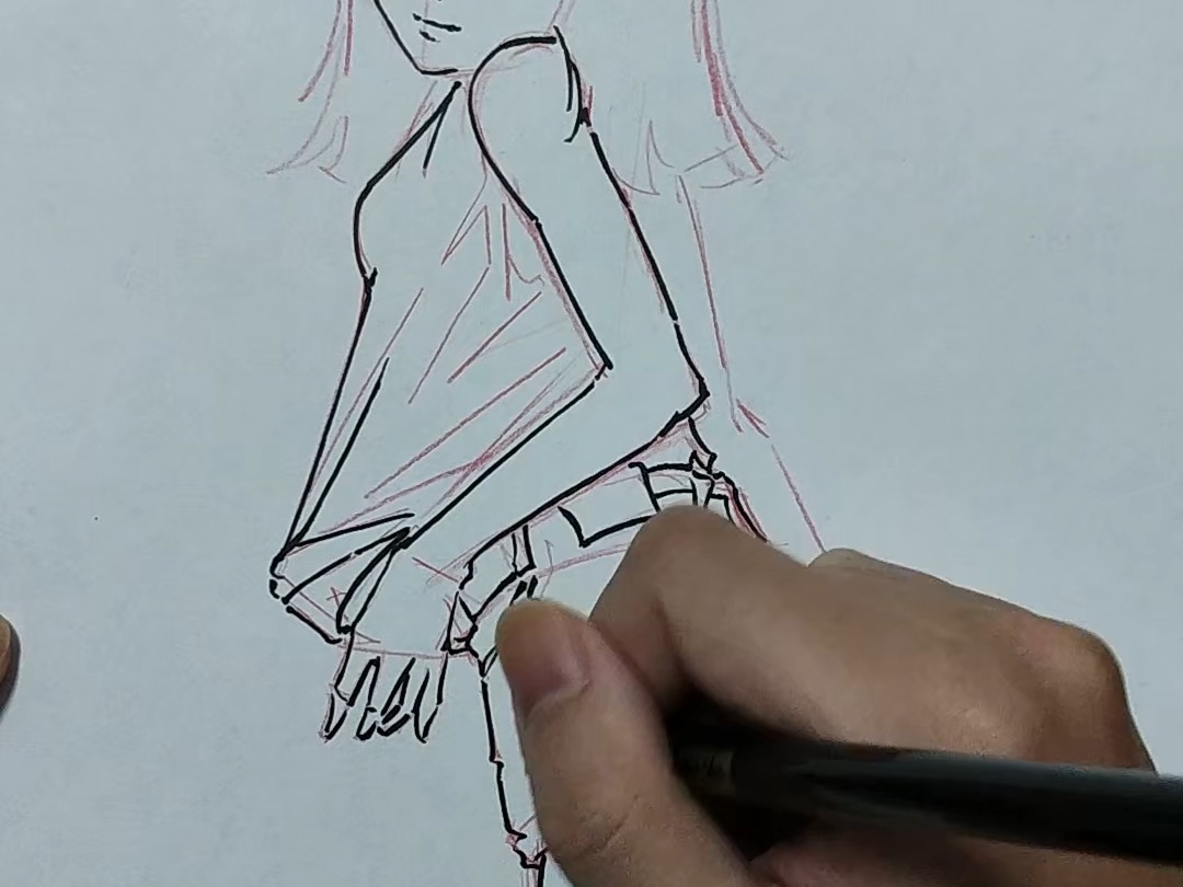 初学者也想画动漫人物DAY227