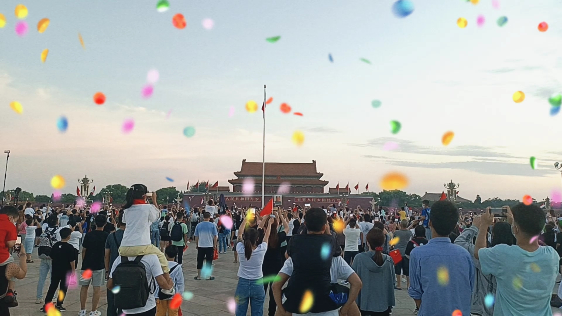 天安门升旗仪式2022-7-26