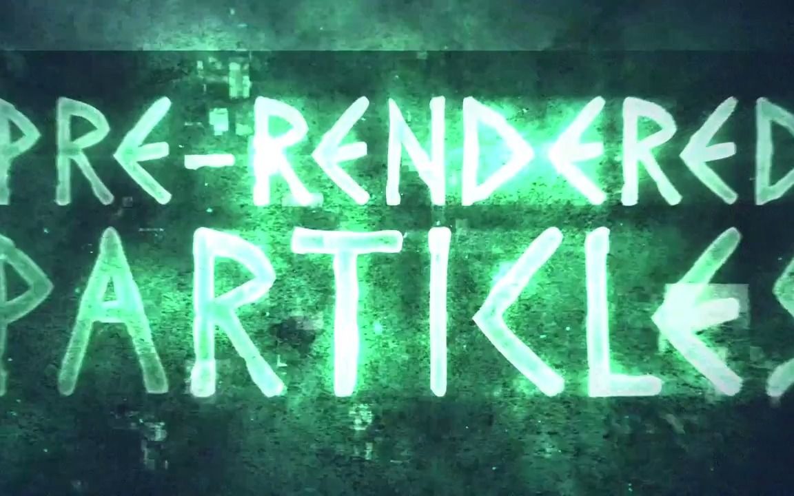 惊悚炫酷动态小故障标题文字特效AE模板