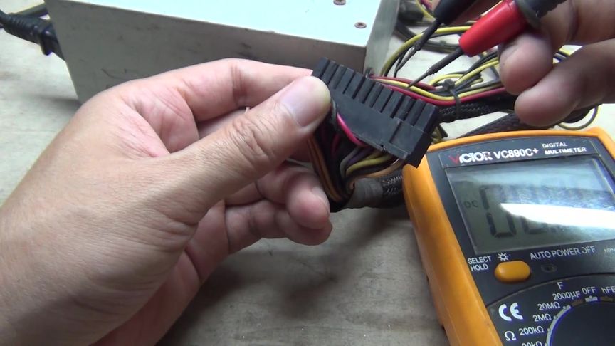 电脑ATX开关电源维修PE400-0517-第一集