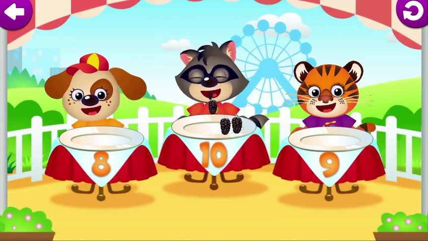 亲子数字教学 儿童早教卡通动画