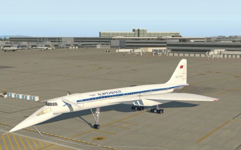 【电脑还原】苏联超音速客机试飞空难模拟