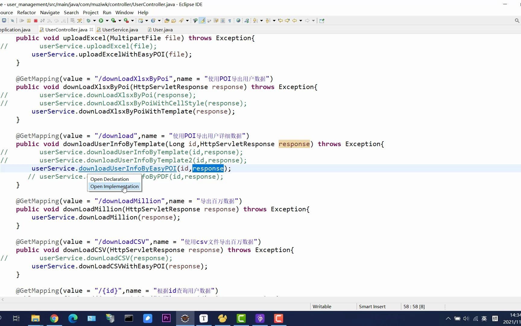 19《Java报表数据可视化教程》EasyPOI结合模板导出Excel