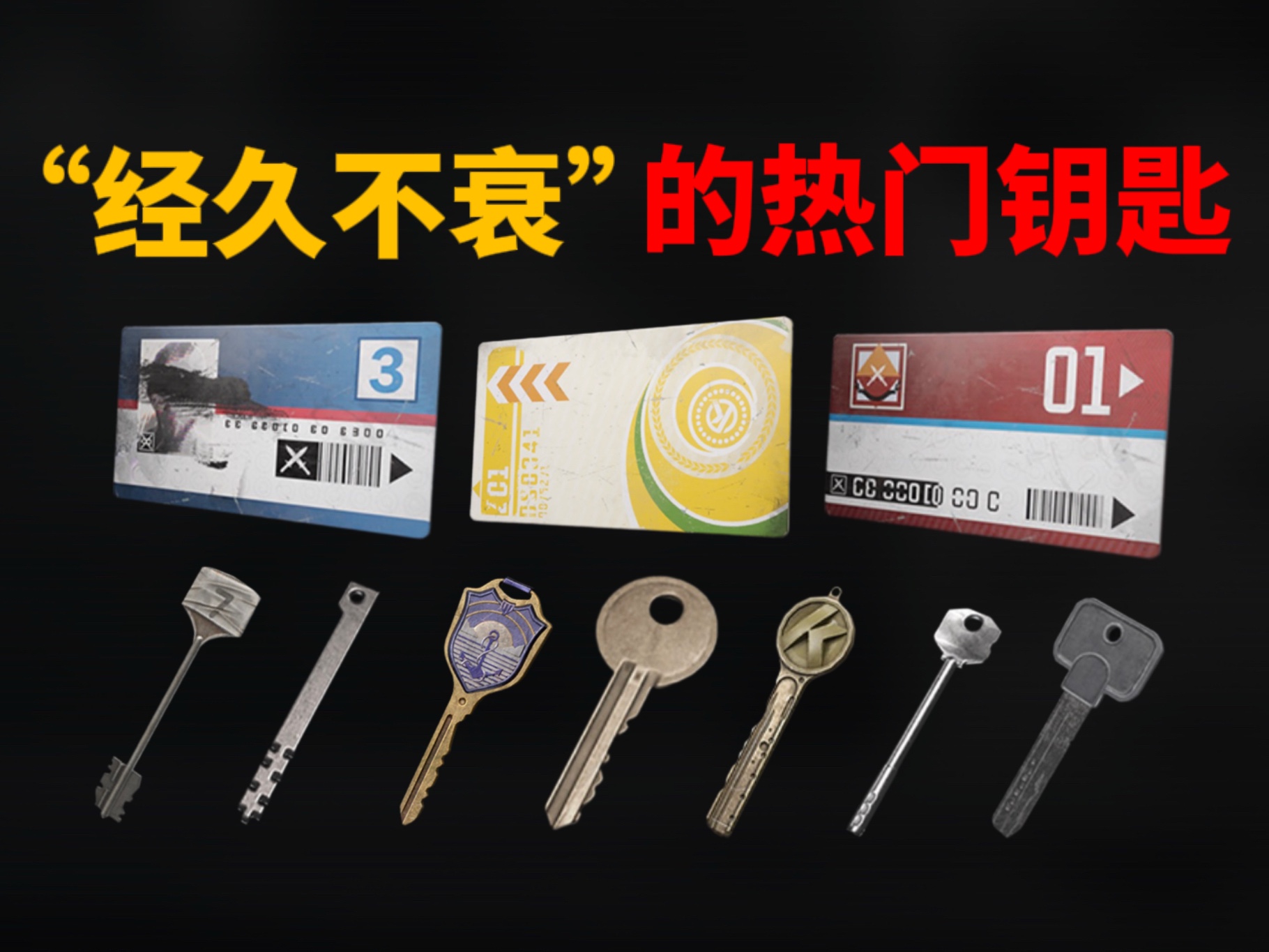 【暗区突围】盘点下那些“经久不衰”的钥匙(门禁卡)_手机游戏热门...