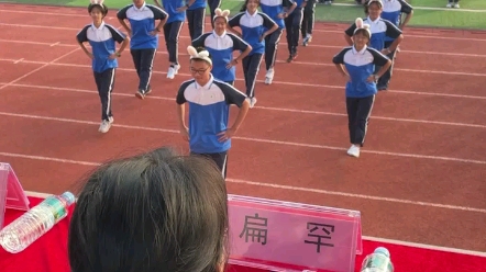 曲靖一中运动会开幕式现场