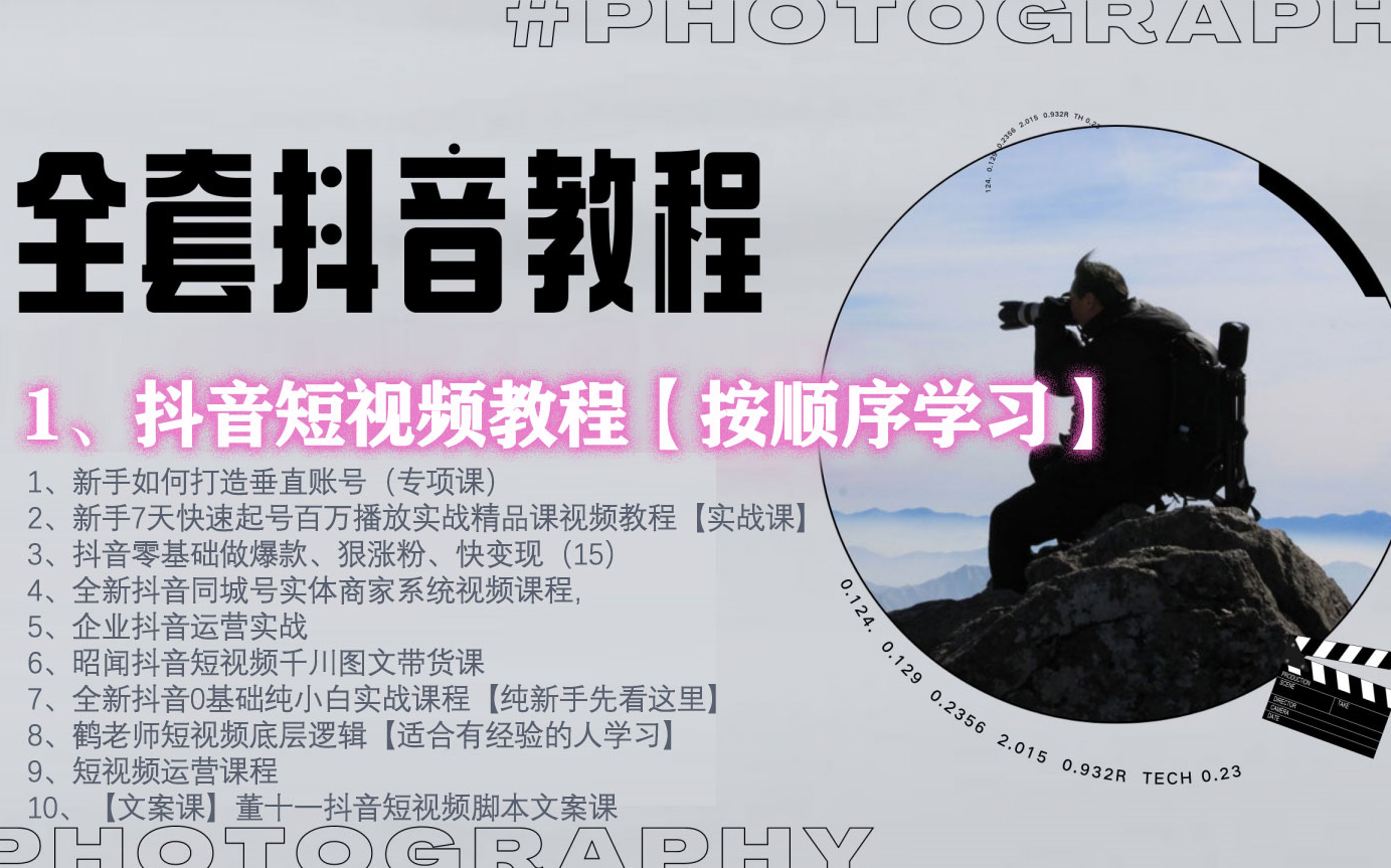 1.初步了解抖音的推送机制