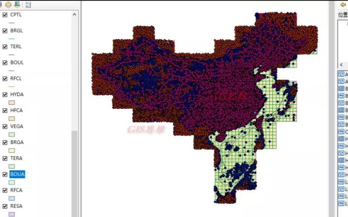 QGIS一键加载100万基础地理信息数据导出