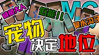 我的世界303的斗争 第3集 我的世界:假如mc宠物决定地位,新的白猫...