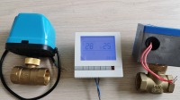 电动二通阀与温控器端子对应名称?常开常闭阀开阀关该怎么接线?