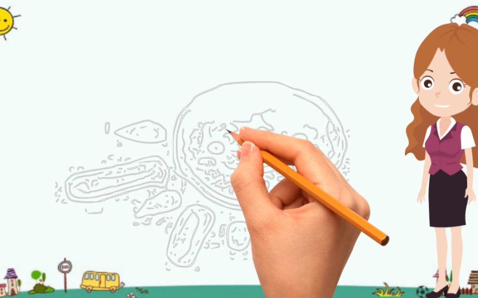 幼儿园中班安全教育微课制作《交通标志作用大》