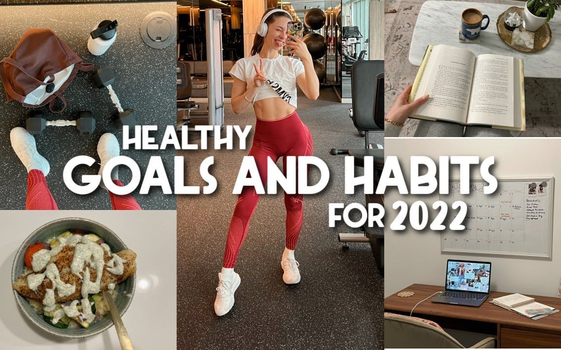 【Chelsea Trevor-2022年的健康目标和习惯❤规划·目标设定·健身】