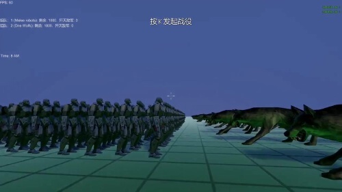 集结吧史诗战争模拟器:机器人大战巨狼,谁更厉害?游戏史诗战争模拟器