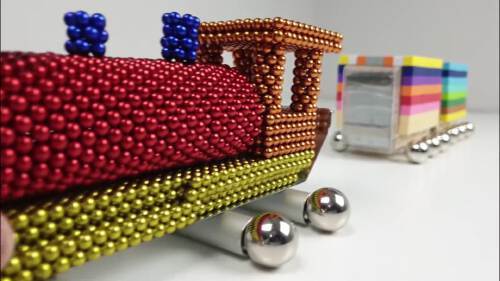 制作超好玩的磁悬浮巴克球列车,你能看懂它的原理吗?