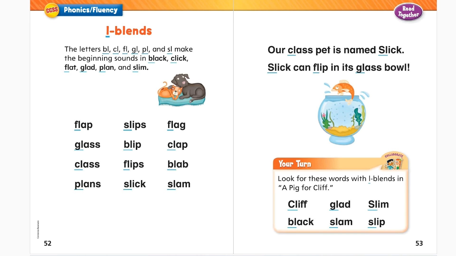 自然拼读绘本阅读 || 字母l组合发音规则