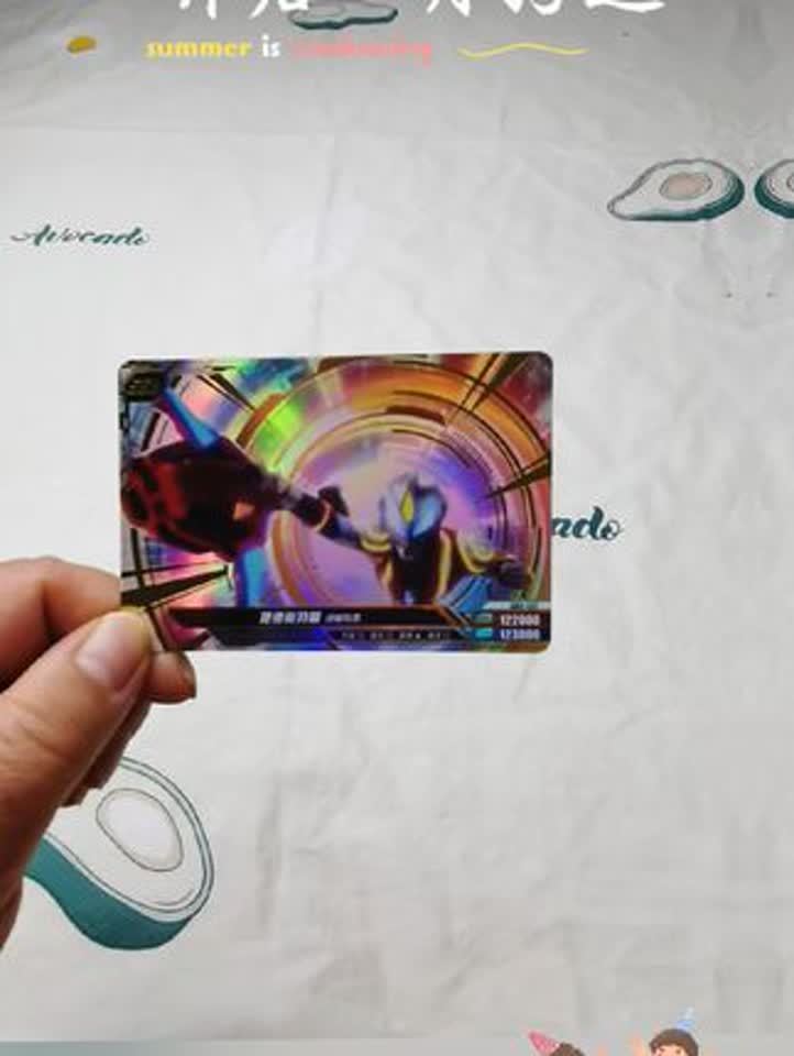 孩子天天玩的奥特曼卡片,有你喜欢的吗#儿童玩具 #让孩子远离手机 #...