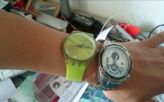 swatch某手表开箱