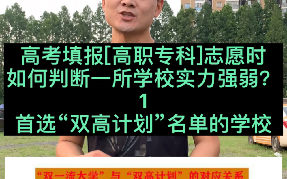 高考志愿填报时,如何判断一所学校实力强弱?首选“双高计划”名单的...