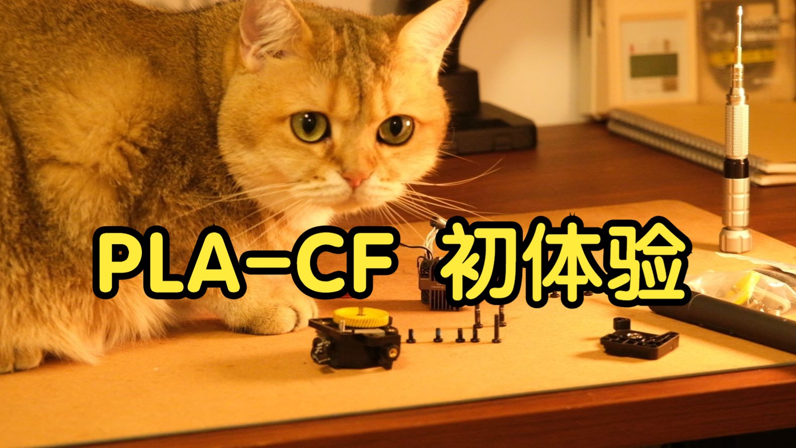 3D打印PLA-CF碳纤维耗材初体验,似乎没有想象中硬?