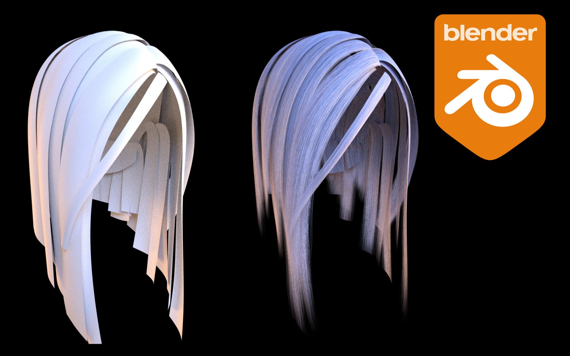 【小教程】blender头发贴图怎么做