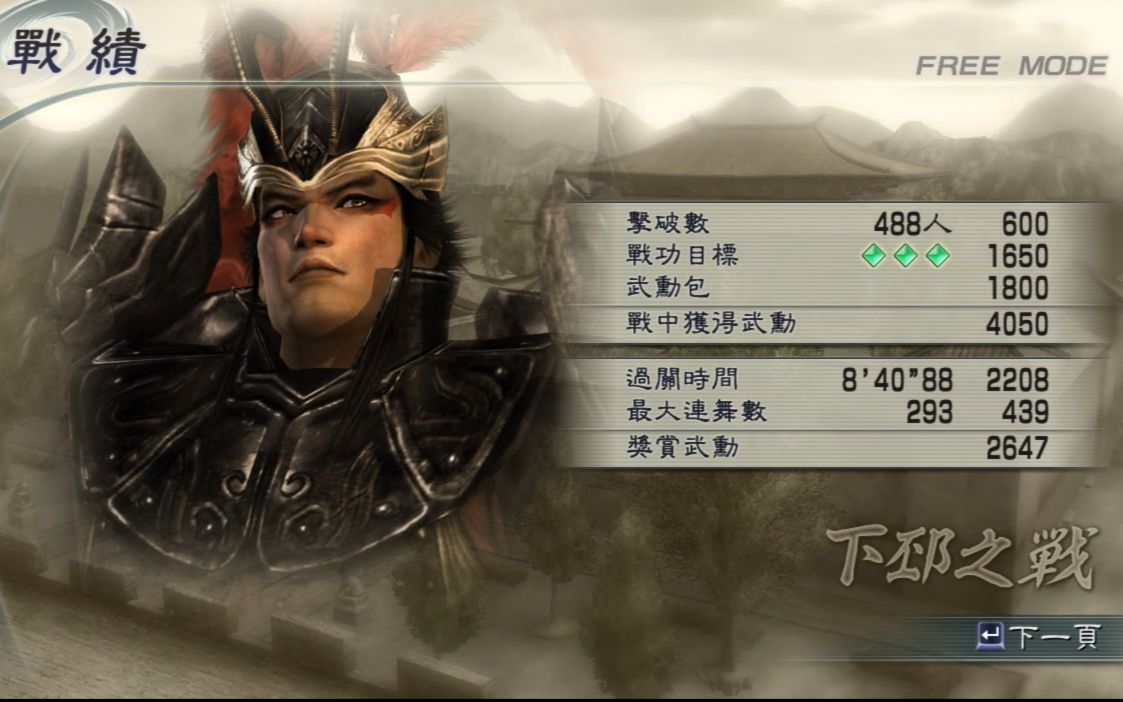 真三国无双5 吕布 下邳吕布军 无闪特 全灭全占无走