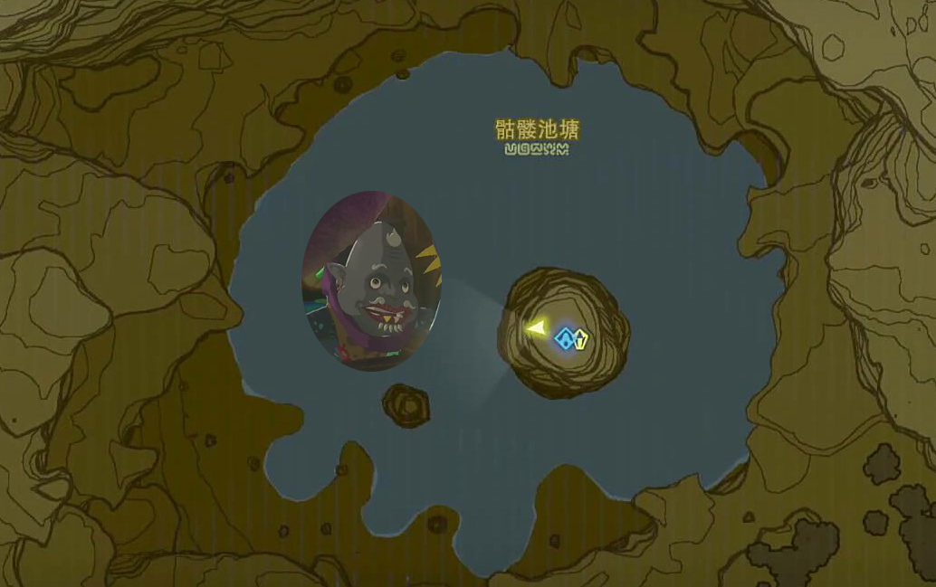 塞尔达:旷野之息(第68集:骷髅池塘的左眼与怪物商人吉尔顿)【自在...