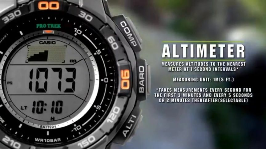卡西欧PROTREK PRG-270手表宣传片