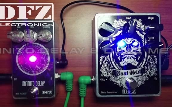 南美制 DFZ electronics - DUAL METAL 重金属 单块效果器