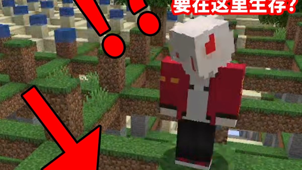 当我的世界变成网格世界了!?mc我的世界趣味生存11