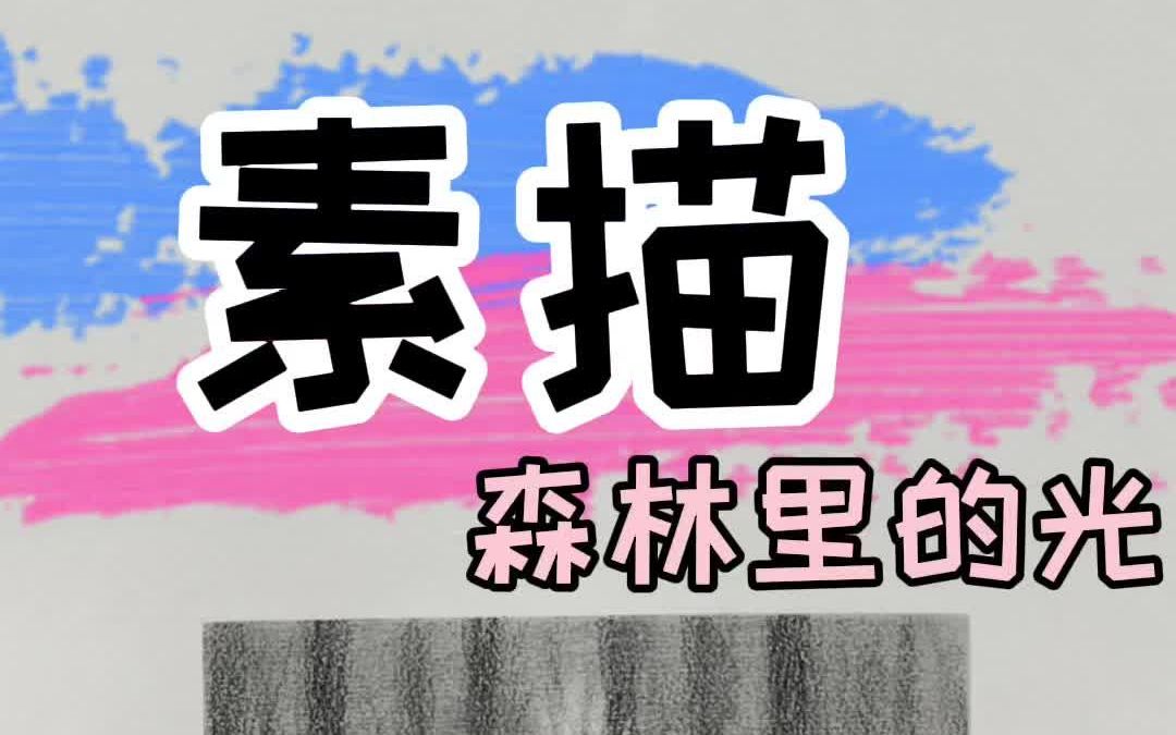 超简单风景《森林里的光》