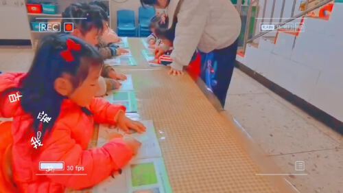幼儿园日常记录你们的每一天 晨读时光