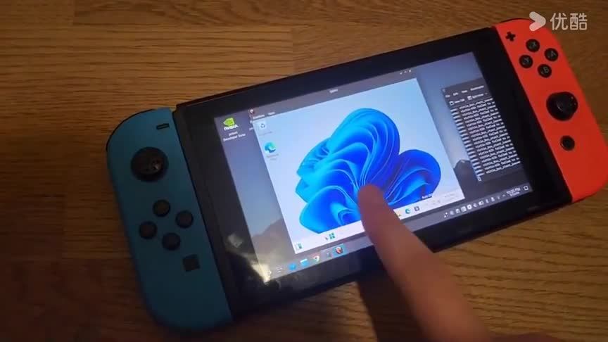 没看错!switch竟然能安装win11系统、操作一次卡顿10秒
