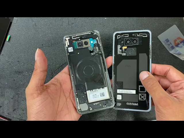 「油管搬运」LG G8 换屏教程