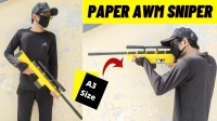 教你如何用折纸叠一个AWM!