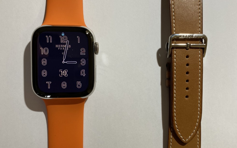 Apple Watch 5代 爱马仕 折叠扣 开箱