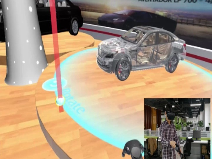 12、VR汽修仿真系统