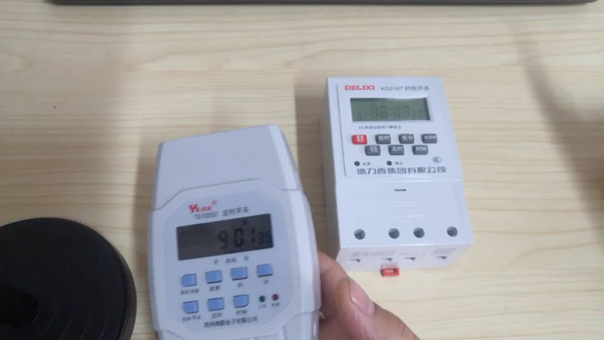 德力西KG316T时控开关,调节方法