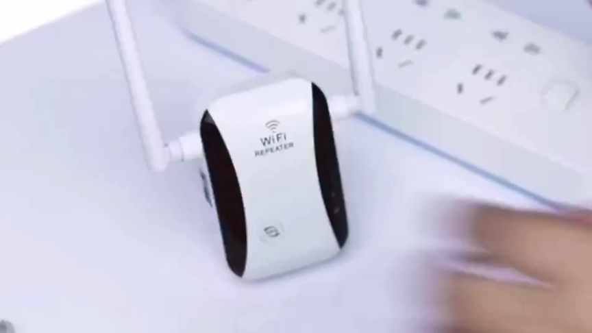 wifi信号中继器扩展器增强放大器桥接家用路由器双天线无线中继器
