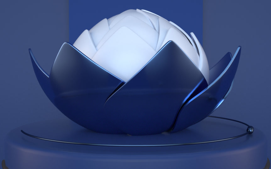 C4D临摹-佛诞节-Buddha‘s Birthday